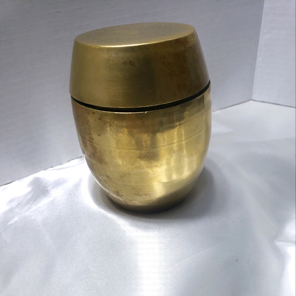 Source Unknown | Accents | Brass Container With Lid Heavyweighty | Poshmark
